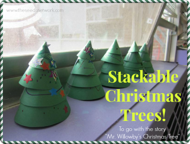 Stackable Christmas trees